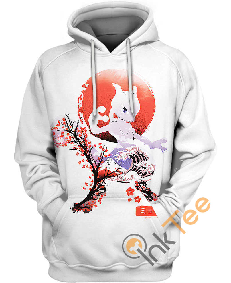 Mewtwo Psychic Ninja Hoodie 3D - Bluefink