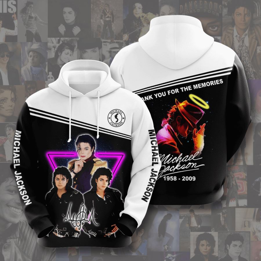 Michael Jackson Custom Hoodie 3D - Bluefink