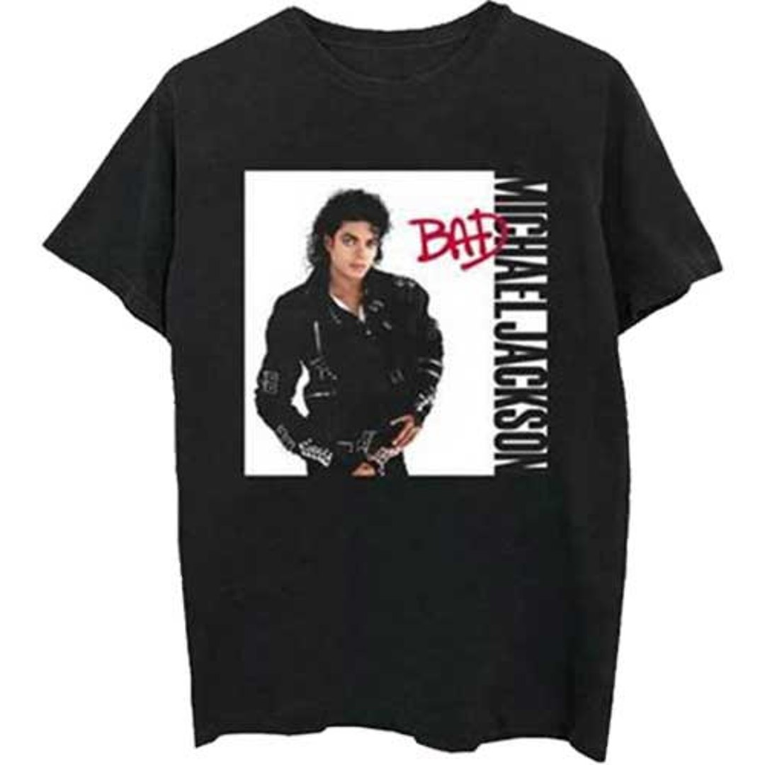 Michael Jackson Unisex Tee: Bad - Bluefink