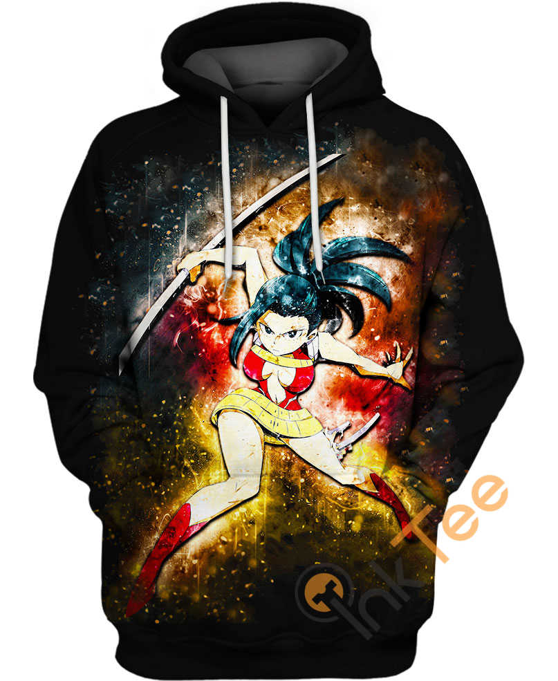 Momo Winter Hero Hoodie 3D - Bluefink