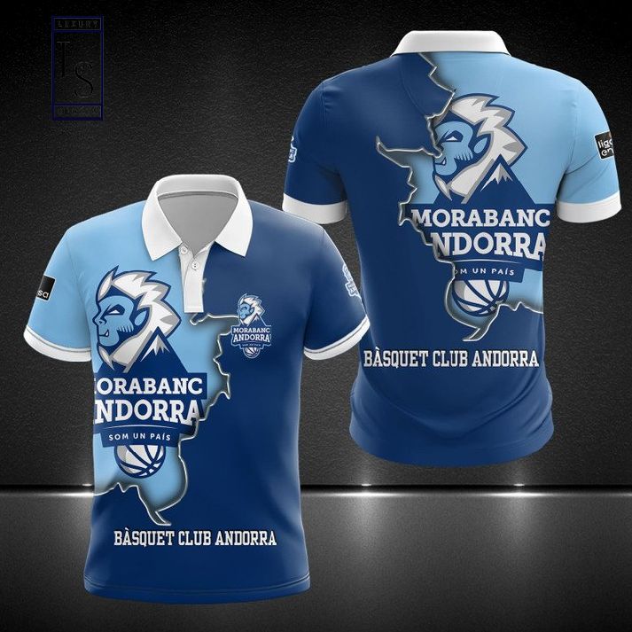 MoraBanc Andorra 3D Polo Shirt - Bluefink