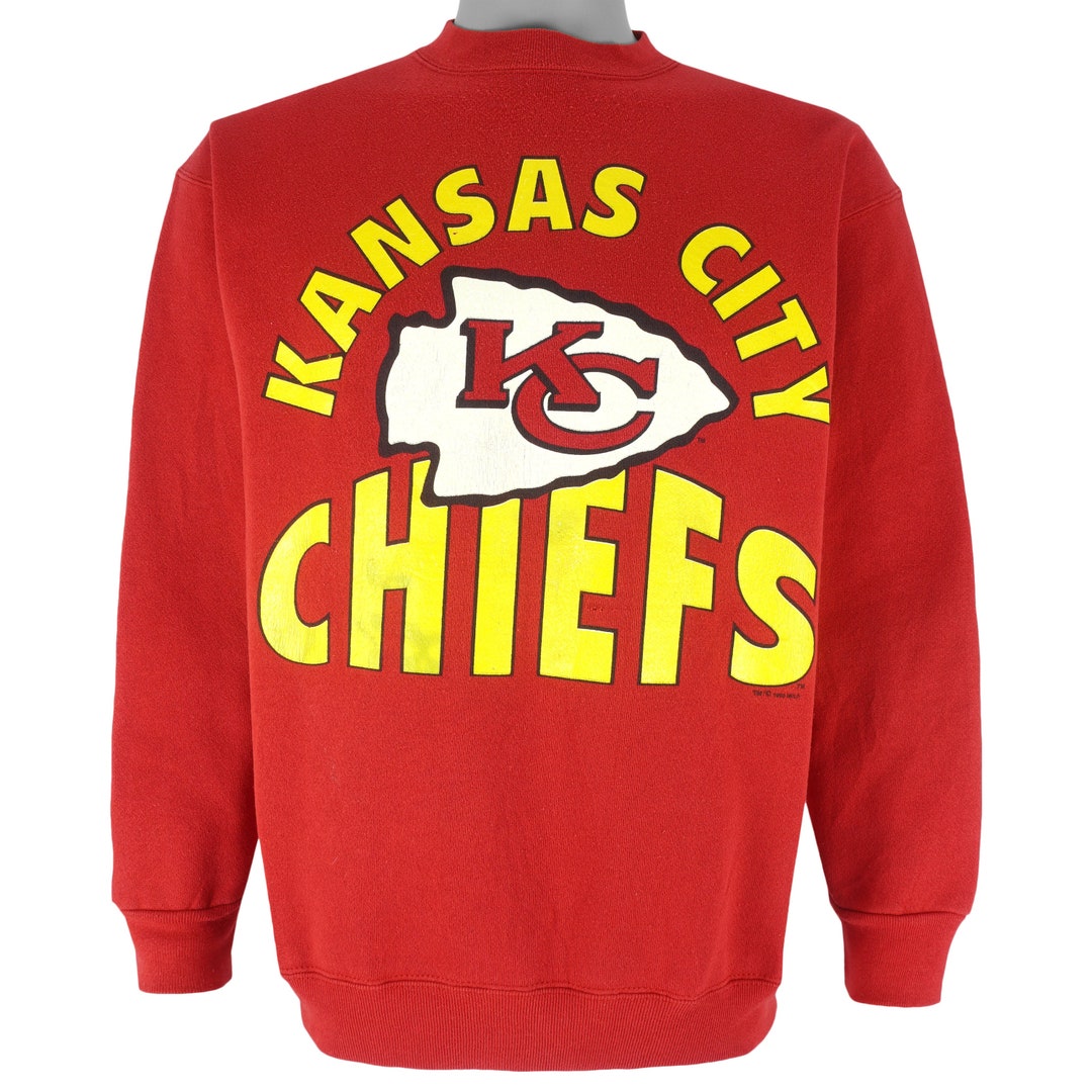 NFL (Signal Sport) - Kansas City Chiefs Crew Neck Sweatshirt 1992 ...