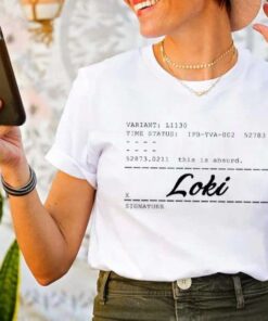 New Marvel Loki Tv Series Loki Signature Movies 2021 T-Shirt - Bluefink