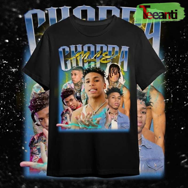 Nle Choopa Rap Bootleg Favorite T-Shirt - Bluefink