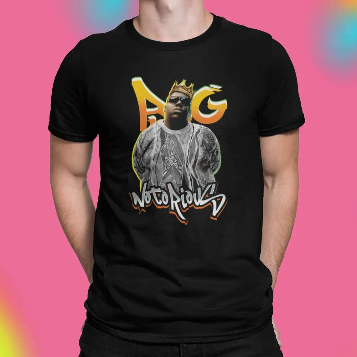Notorious Big Biggie Merch T-Shirt - Bluefink