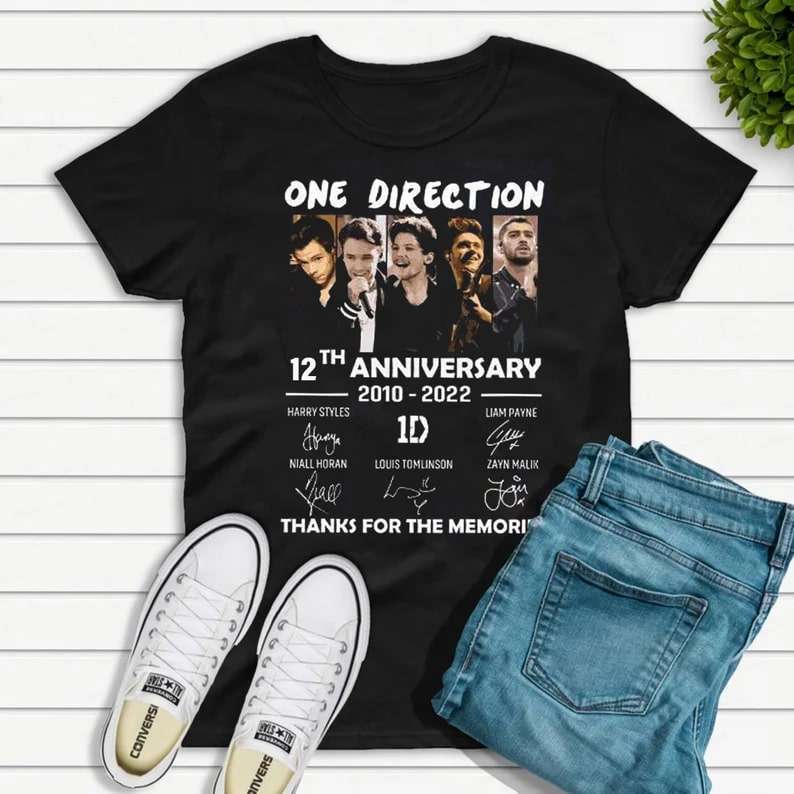 One Direction Heavy Metal Shirt - Bluefink