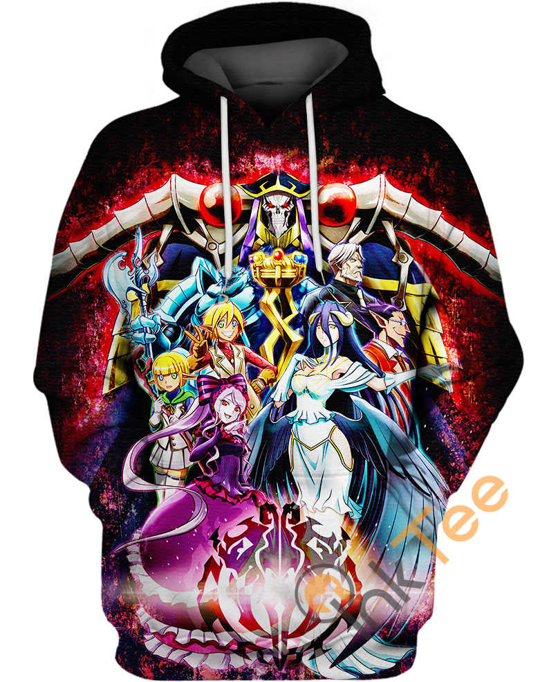 Overlord All Characters Hoodie 3D - Bluefink