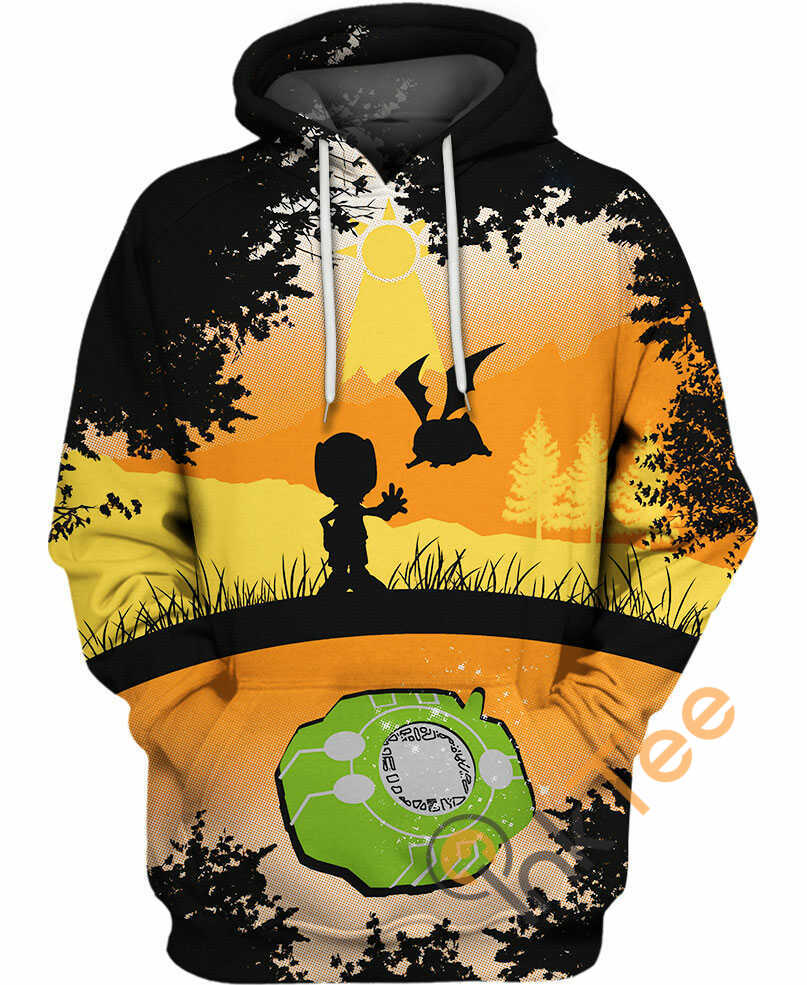 Patamon Digimon Hoodie 3D - Bluefink