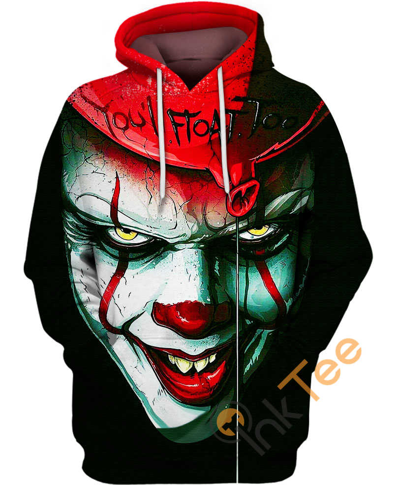 Pennywise Smile Hoodie 3D - Bluefink
