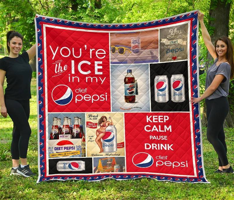 Pepsi Diet Funny Gift For Soft Drink Lover Quilt - Bluefink