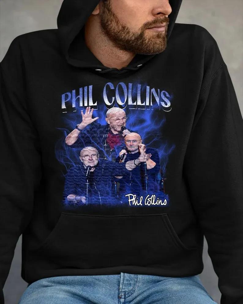 Phil Collins Vintage Style T-Shirt - Bluefink