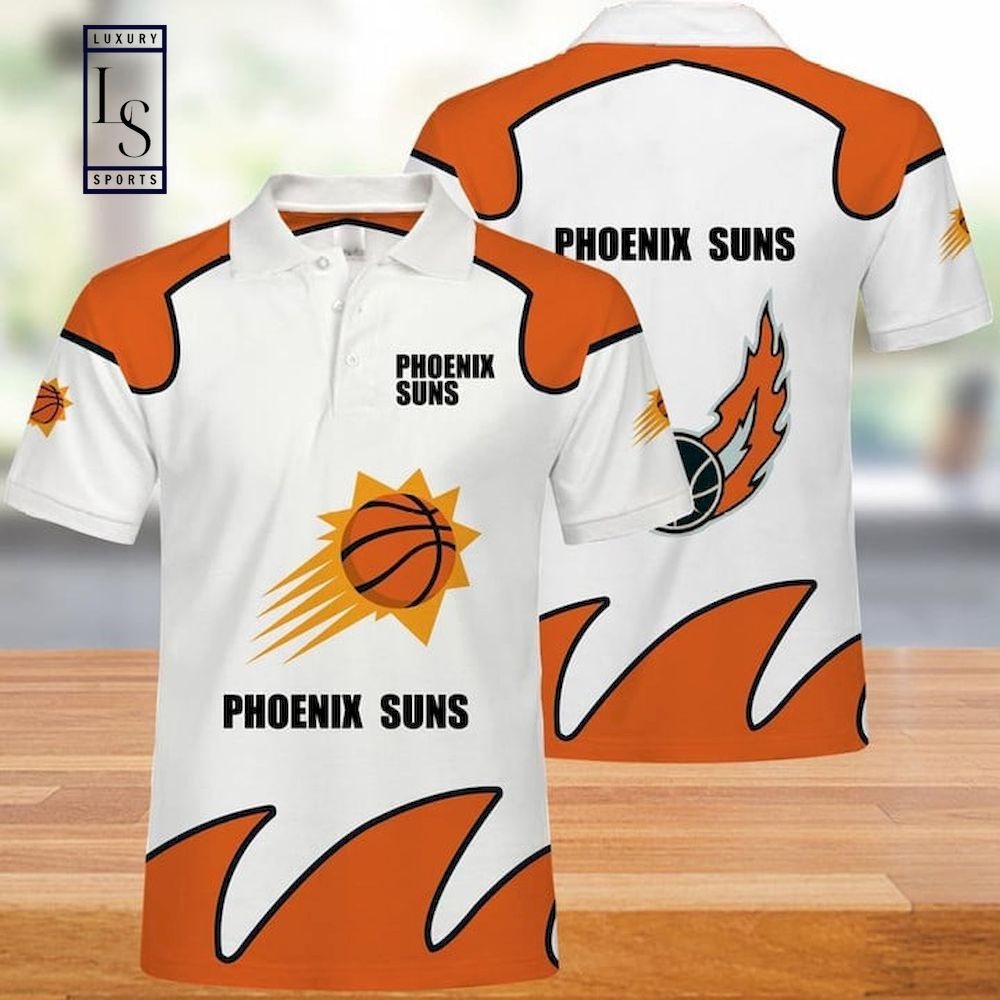 Phoenix Suns NBA Basketball Polo Shirt - Bluefink