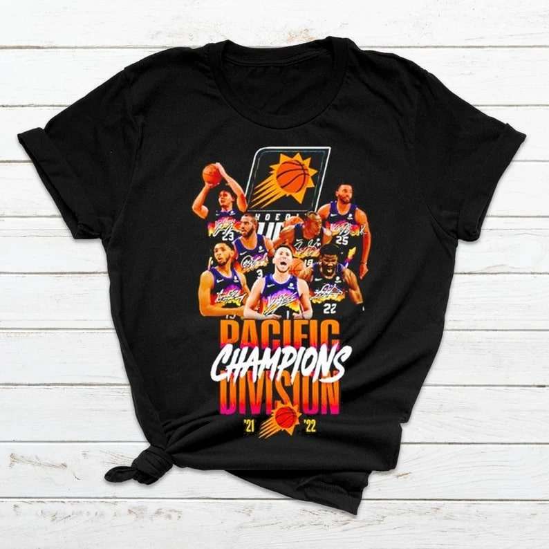 Phoenix Suns Pacific Division Champions 2021 2022 Shirt - Bluefink