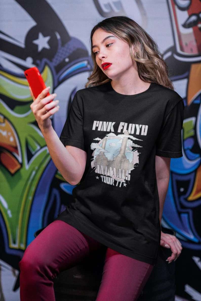 Pink Floyd Factory Animals Tour T-Shirt - Bluefink