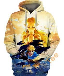 Princess Zelda Hoodie 3D - Bluefink
