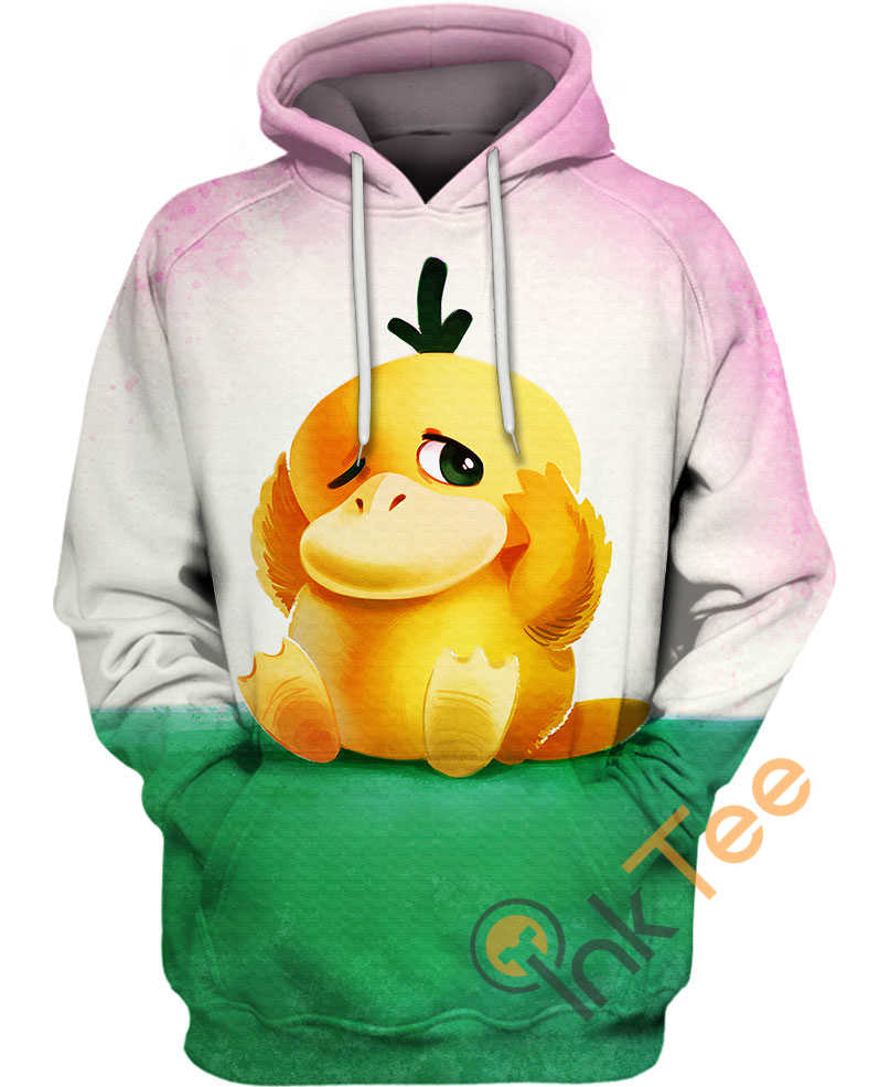 Psyduck Pokemon Hoodie 3D - Bluefink