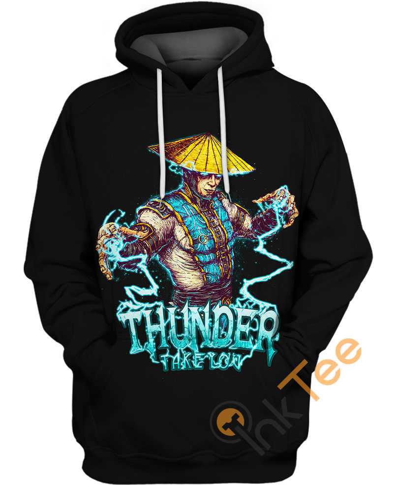 Raiden Mortal Kombat Hoodie 3D - Bluefink
