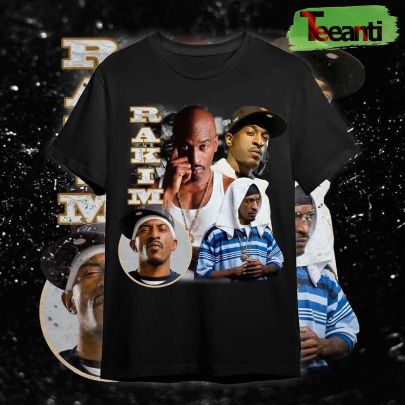 Rakim Rap Bootleg Favorite T-Shirt - Bluefink