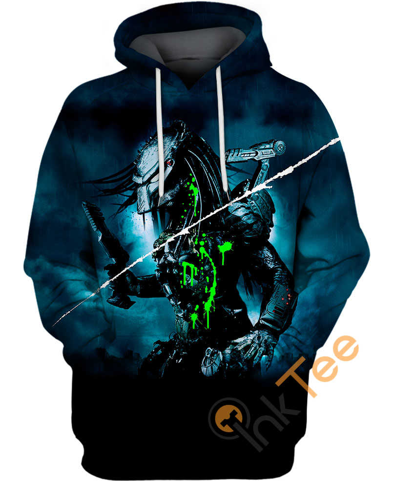 Requiem Wolf Predator Hoodie 3D - Bluefink