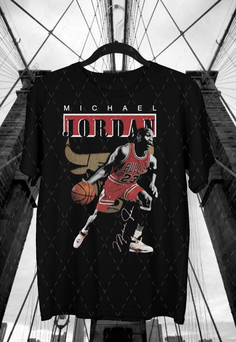 Retro Michael Jordan T-Shirt - Bluefink