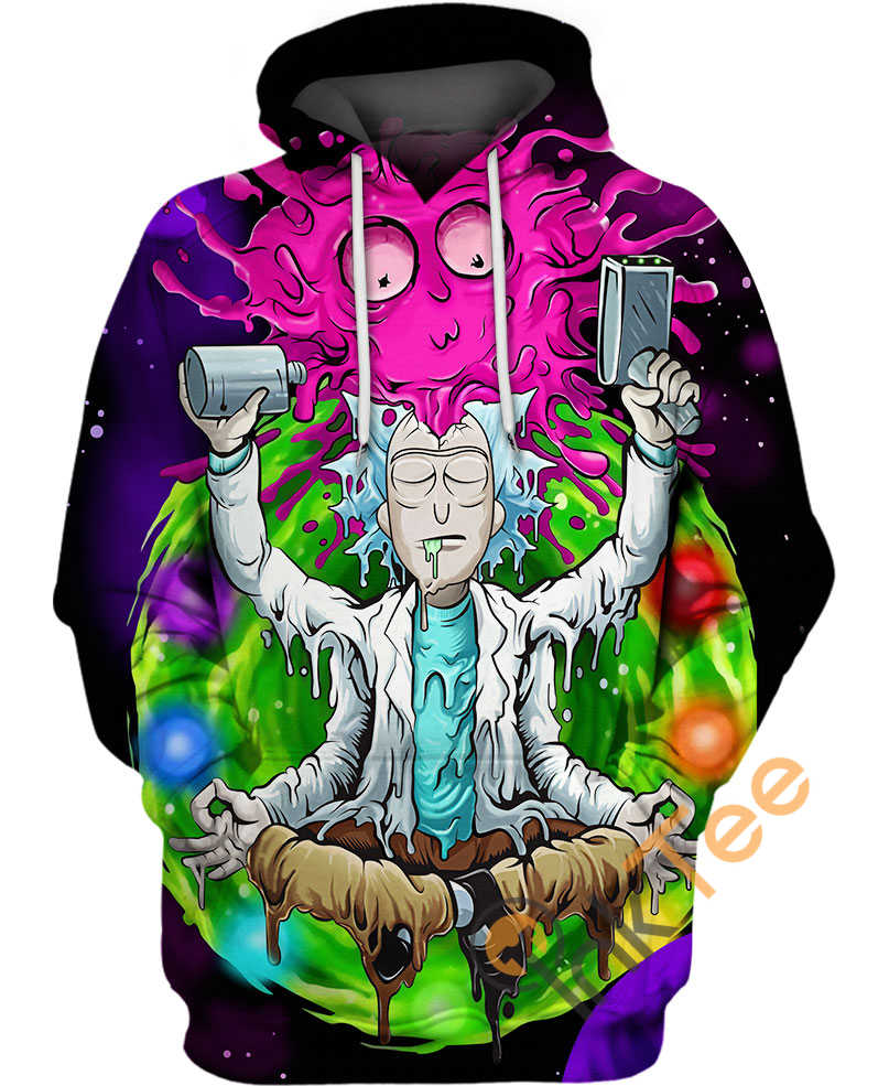Rick Sanchez Hoodie 3D - Bluefink