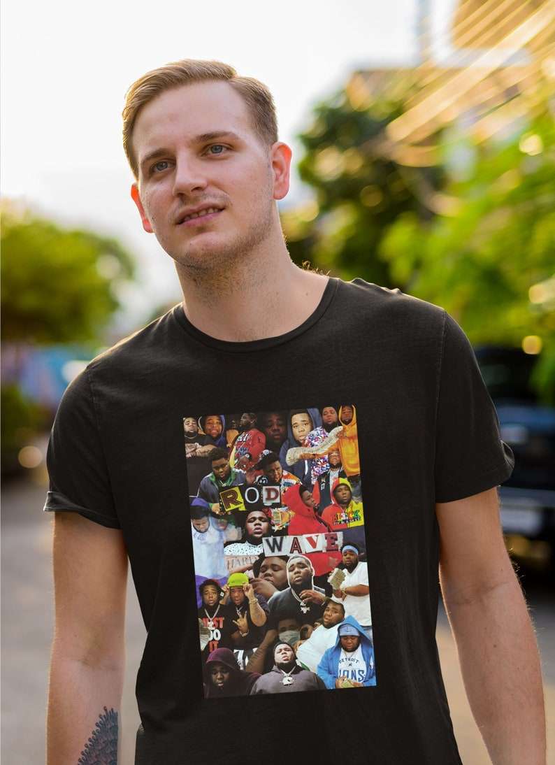 Rod Wave Black T-Shirt - Bluefink