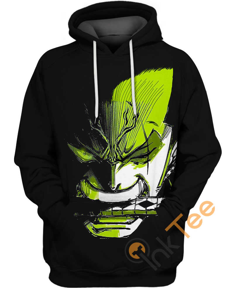 Roronoa Zoro Ink Hoodie 3D - Bluefink