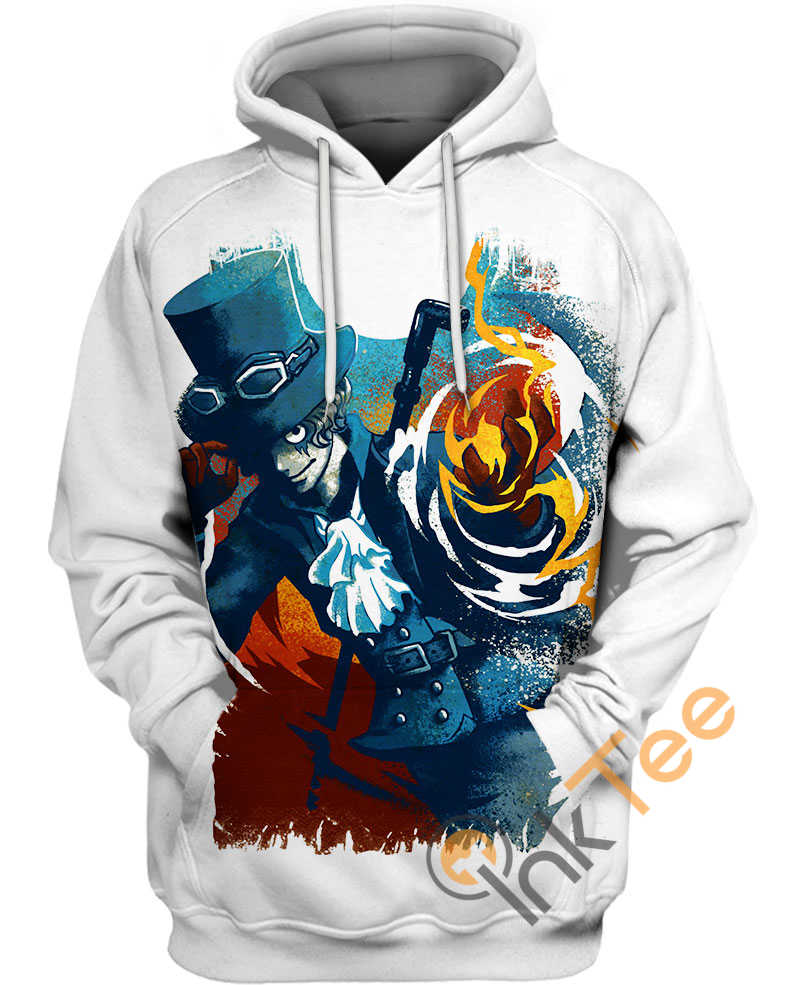 Sabo Dragon Claw Hoodie 3D - Bluefink