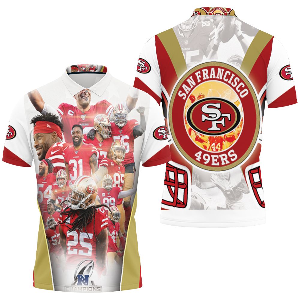 San Francisco 49ers Champions Nfc West Division Super Bowl 2021 3D All ...