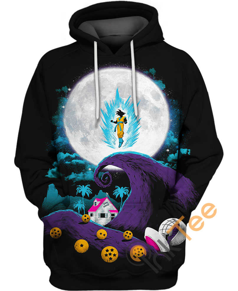 Son Goku Nightmare Hoodie 3D - Bluefink