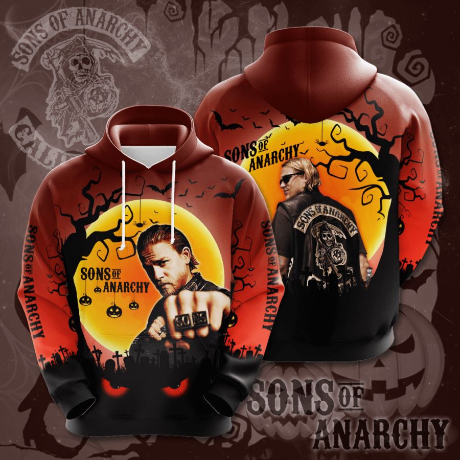 Sons Of Anarchy Custom Hoodie 3D - Bluefink