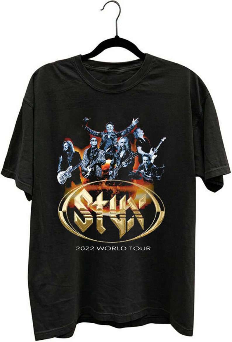 Styx World Tour 2022 T-Shirt - Bluefink
