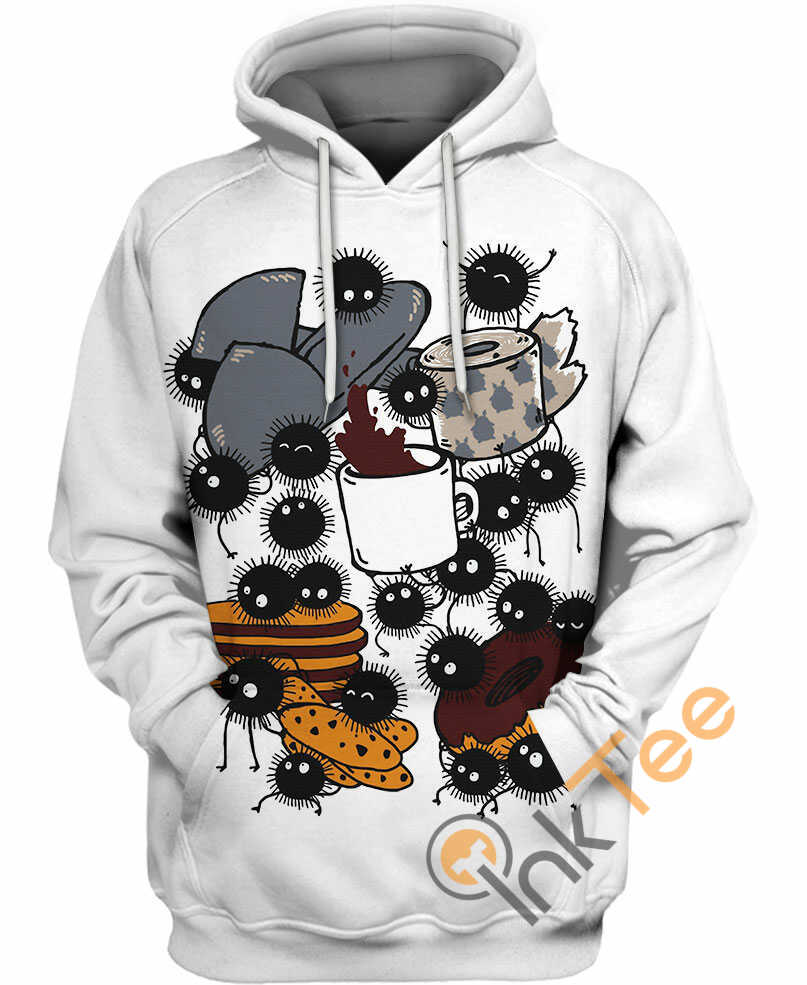 Susuwatari Hoodie 3D - Bluefink
