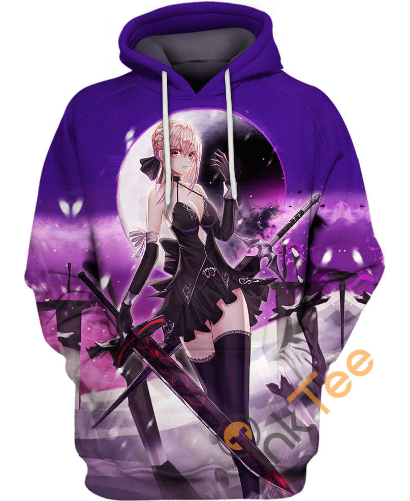 Sword Of Promised Victory Hoodie 3D - Bluefink