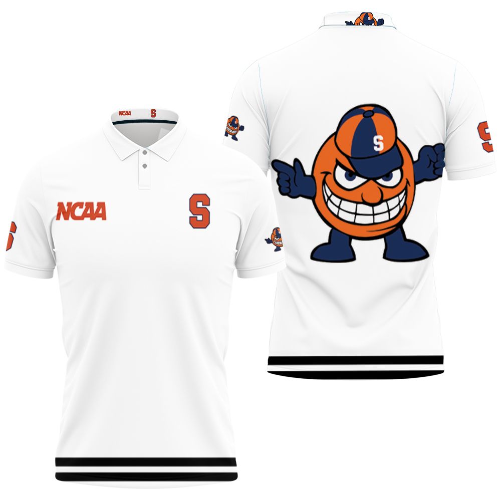 Syracuse Orange Ncaa Classic White With Mascot Logo 3D All Over Print ...