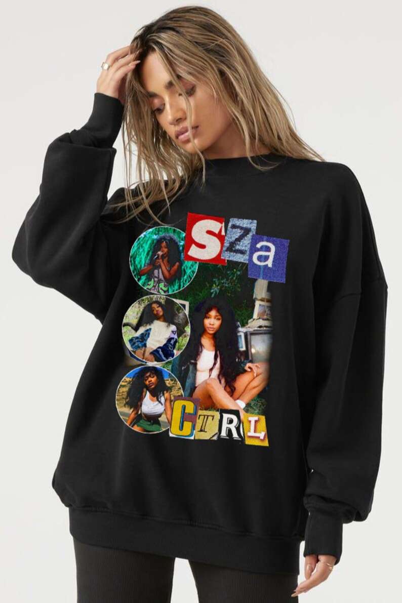 Sza Beautiful Rapper Album Art T-Shirt - Bluefink
