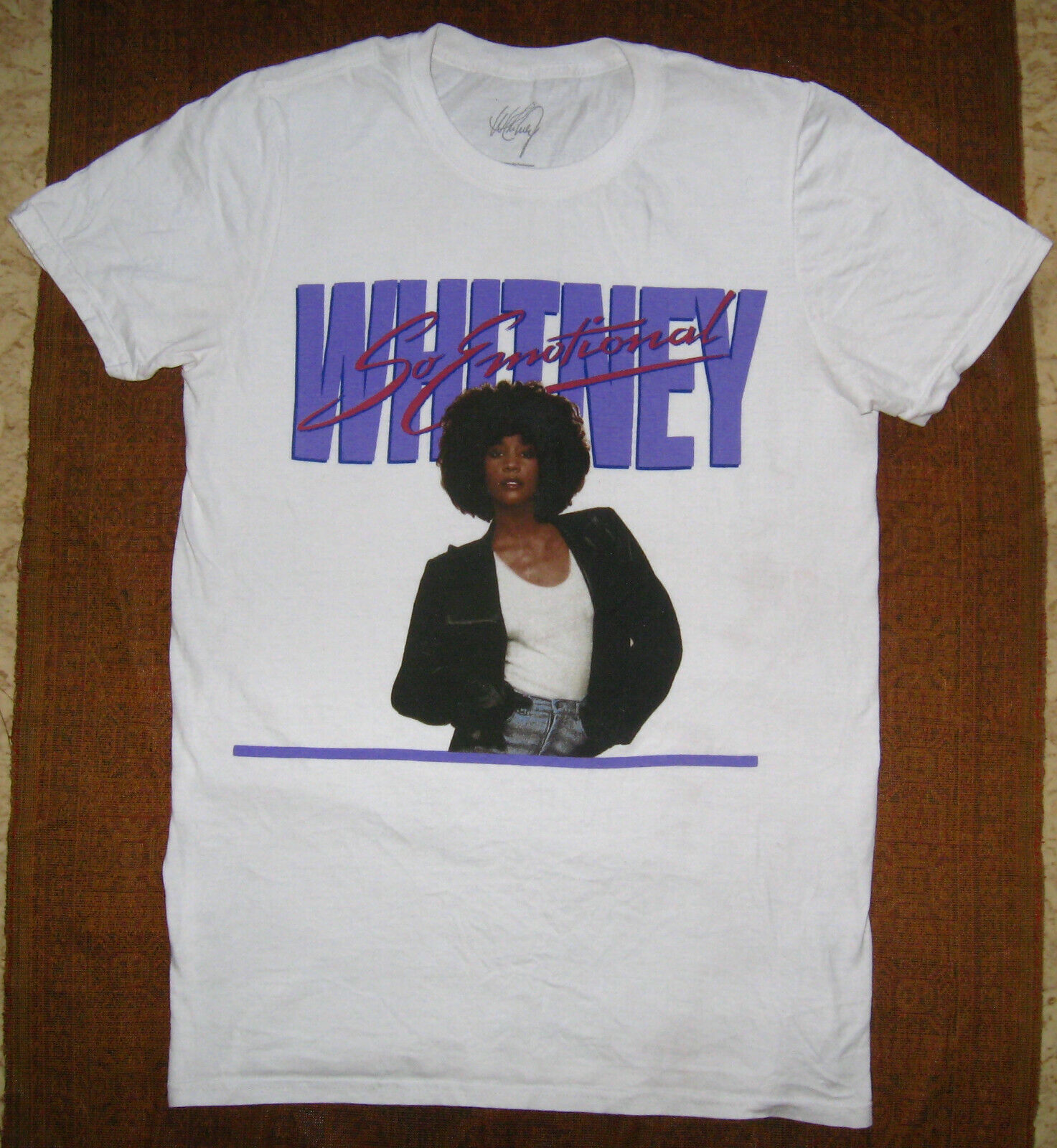 T-Shirt Whitney Houston. So Emotional. Michael Jackson Mariah Carey ...