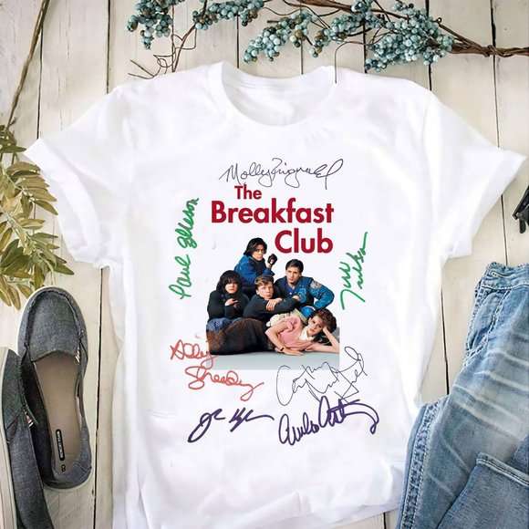 The Breakfast Club Signature Fan T-Shirt - Bluefink