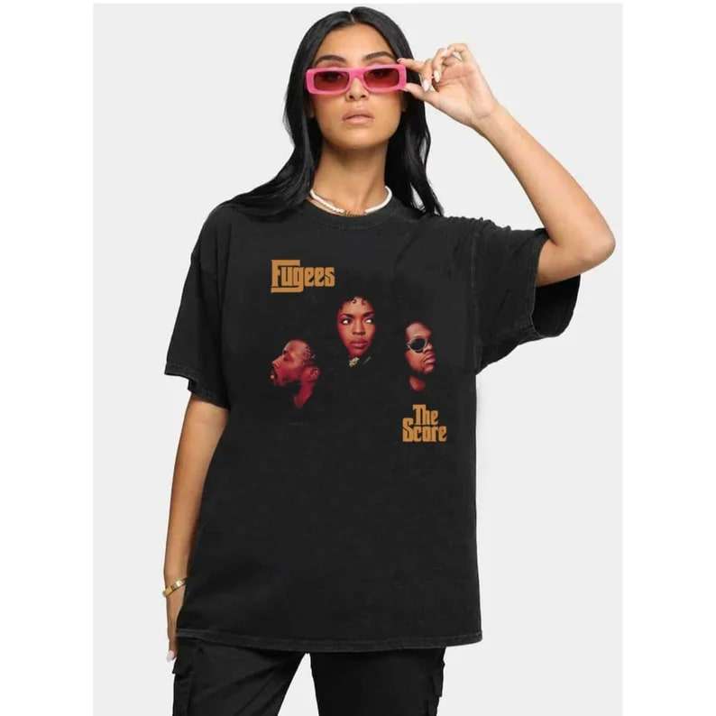 The Fugees The Score T-Shirt - Bluefink