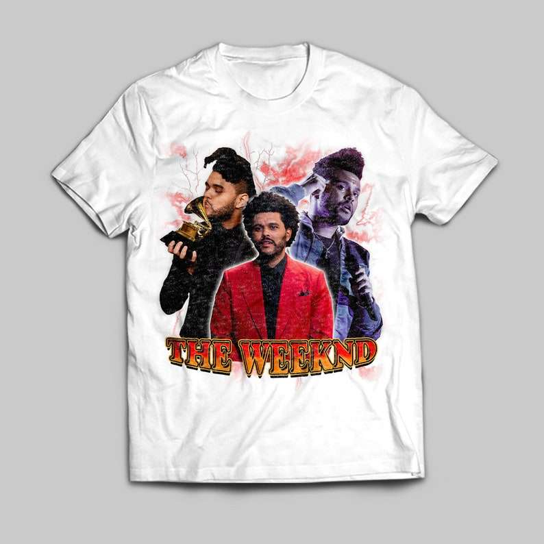The Weeknd Vintage Style T-Shirt - Bluefink