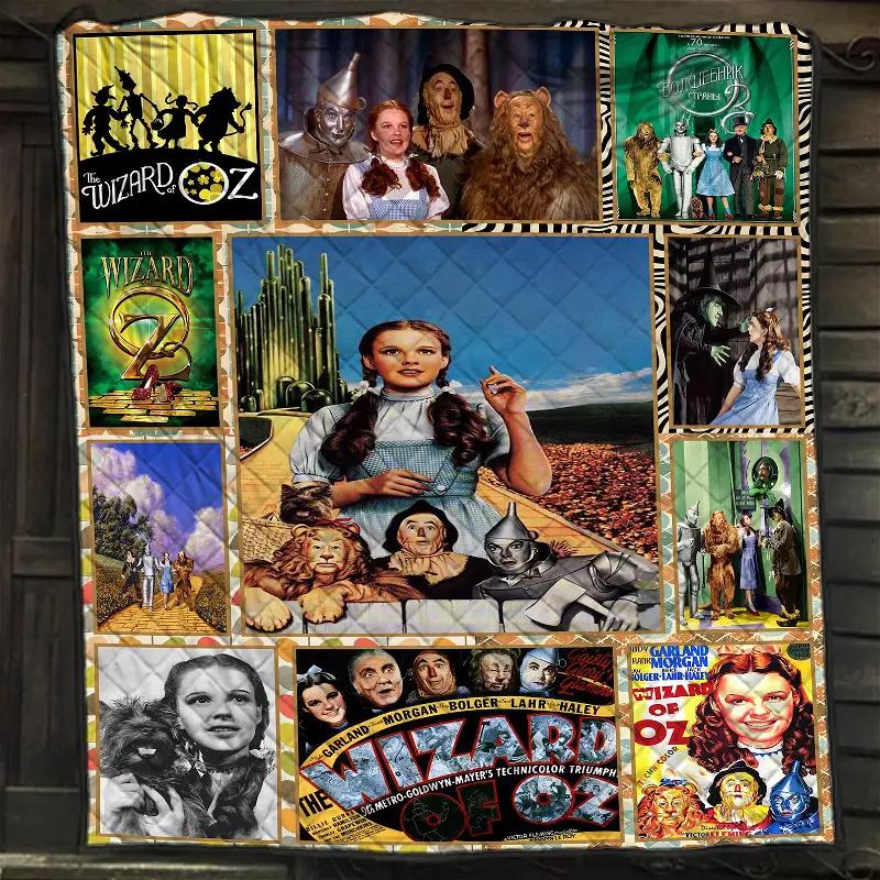 The Wizard Of Oz Personalized Quilt Blanket Bedding Set - Characters ...