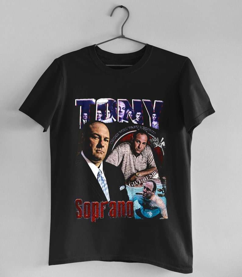 Tony Soprano Homage T-Shirt - Bluefink