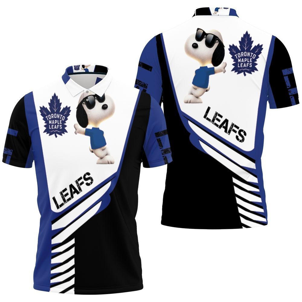 Toronto Maple Leafs Snoopy For Fans 3d Polo Shirt All Over Print Shirt ...