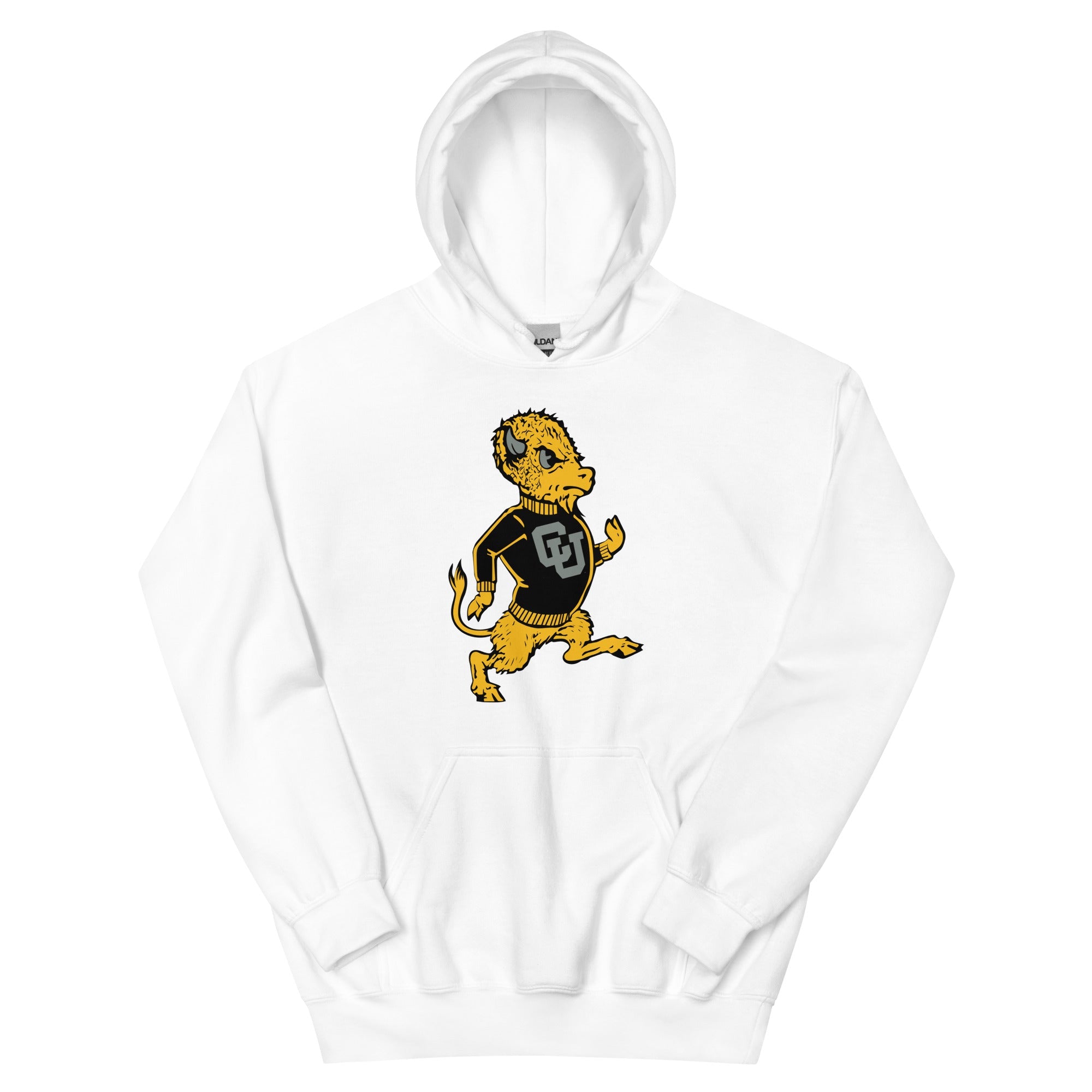 Vintage CU Boulder Mascot Artwork Crewneck Sweatshirt Hoodie Shirt ...
