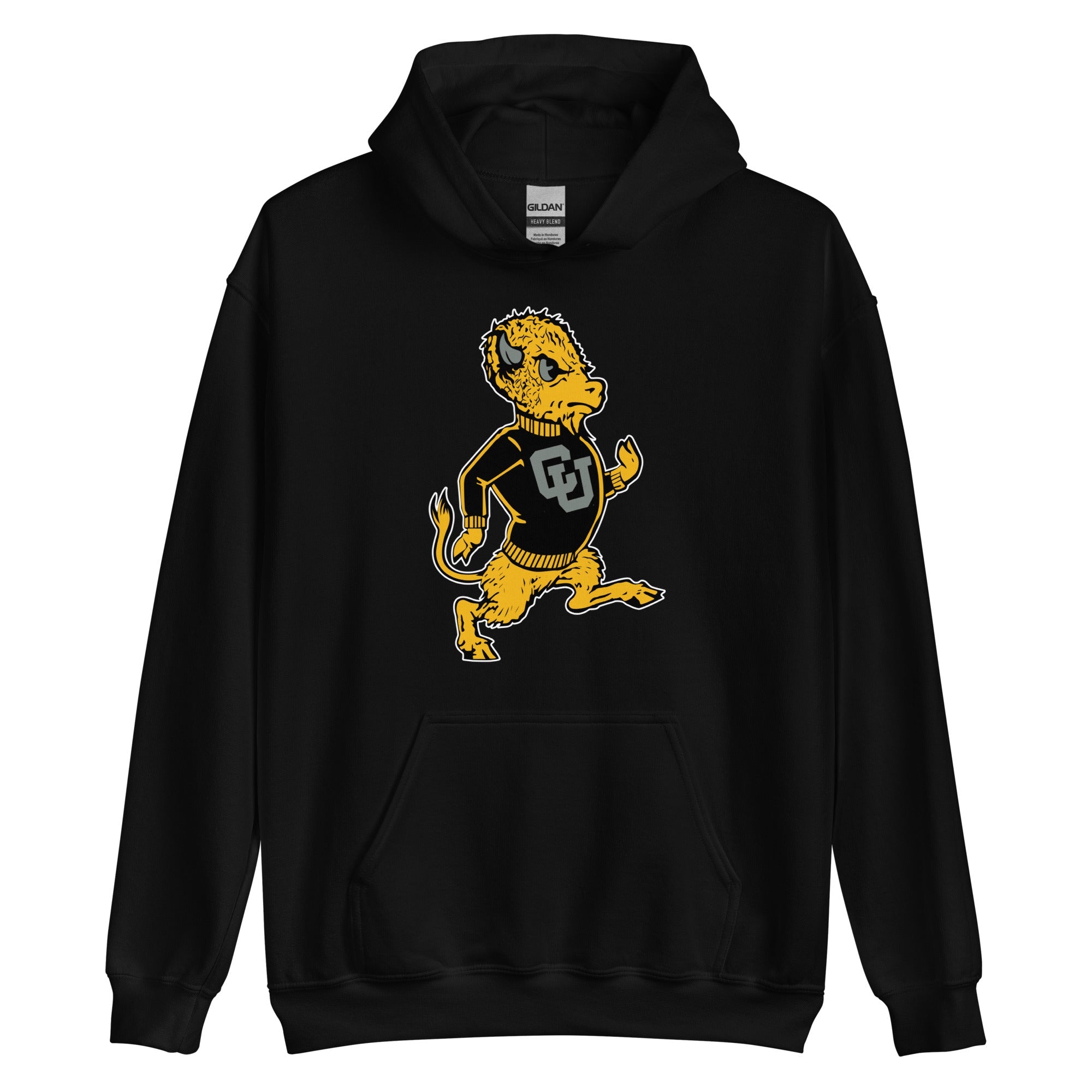 Vintage CU Boulder Mascot Artwork Crewneck Sweatshirt Hoodie Shirt ...