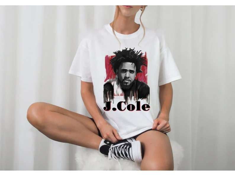 Vintage J Cole T-Shirt - Bluefink