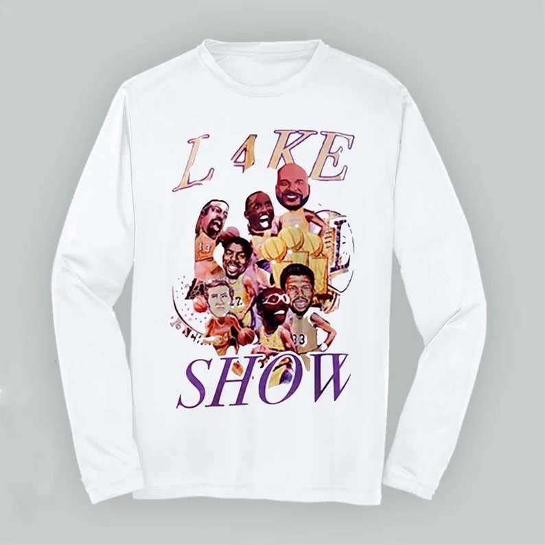 Vintage Lebron James Lake Show Shirt - Bluefink