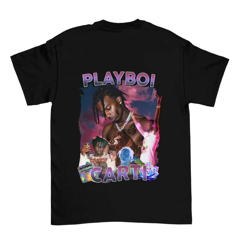 Vintage Playboi Carti Shirt - Bluefink