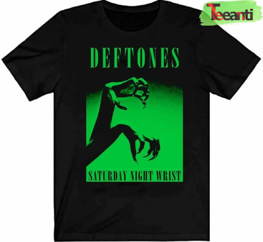 Vintage Saturday Night Wrist Deftones T-Shirt - Bluefink