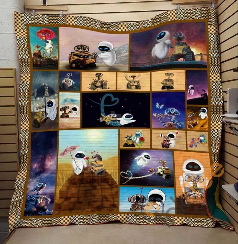 Wall-E- Limited Edition Quilt Blanket Bedding Set - Bluefink